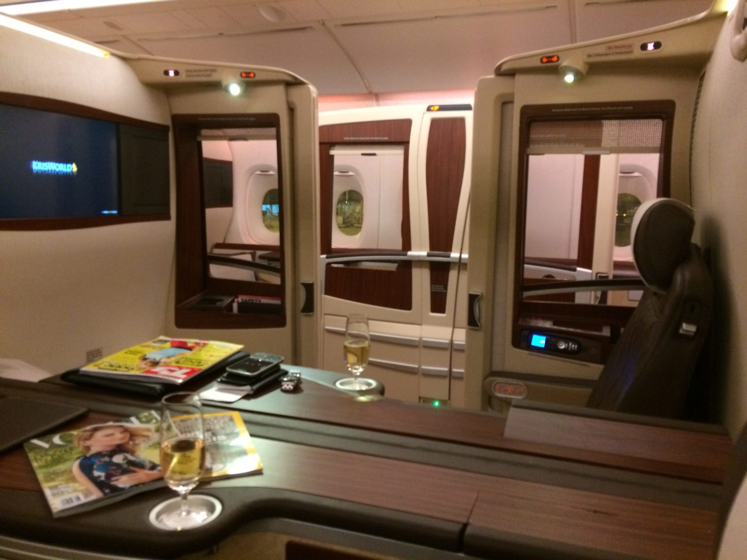 The First Class Premium: SQ through the ages - The MileLion