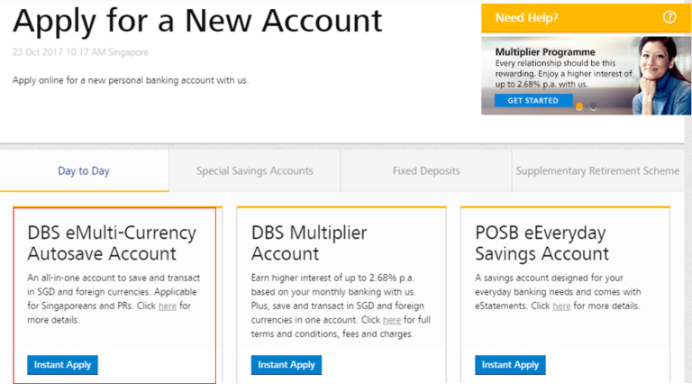 Getting started with your DBS Multi-Currency Account - The MileLion