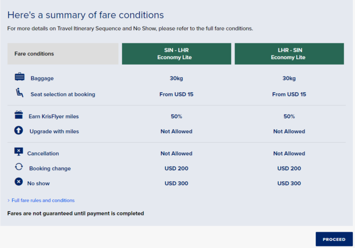 Singapore Airlines' new fare structure starts today- how have prices ...