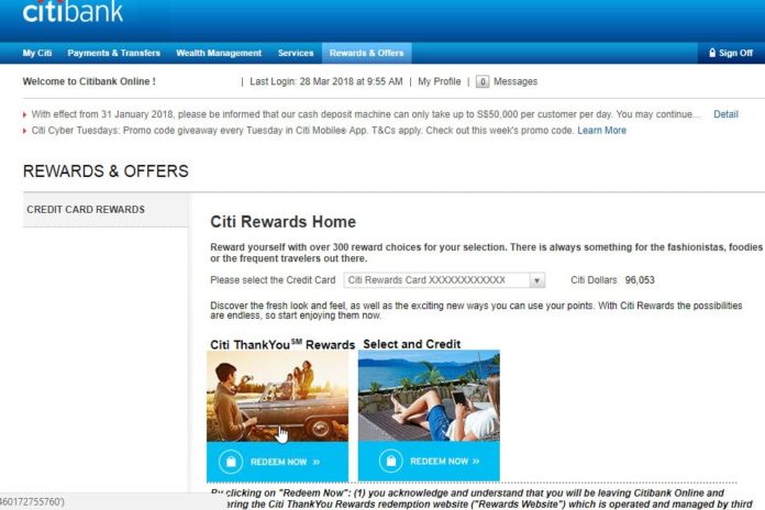 Here's how to see a breakdown of your Citibank Rewards points - The ...