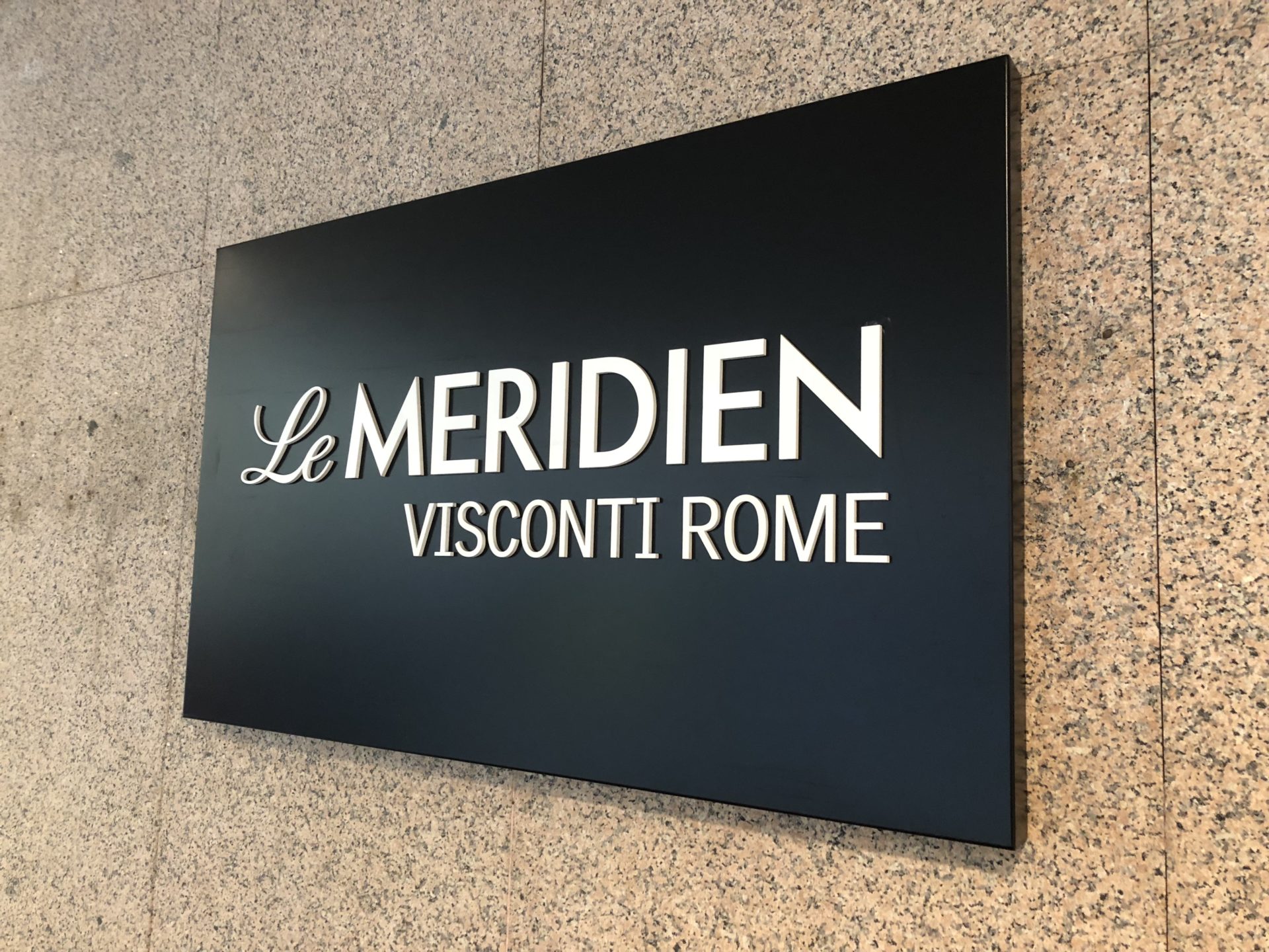 Hotel Review: Le Meridien Visconti Rome - The MileLion