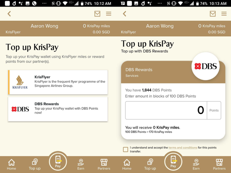 KrisPay offering instant conversion of DBS Points to KrisFlyer miles ...