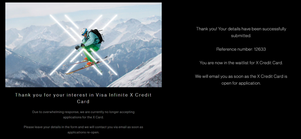 When will the SCB X Card reopen for applications? [Update: relaunch ...