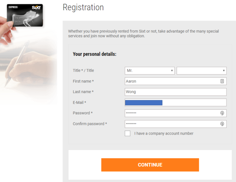 Get instant Sixt Platinum status via a status match - The MileLion