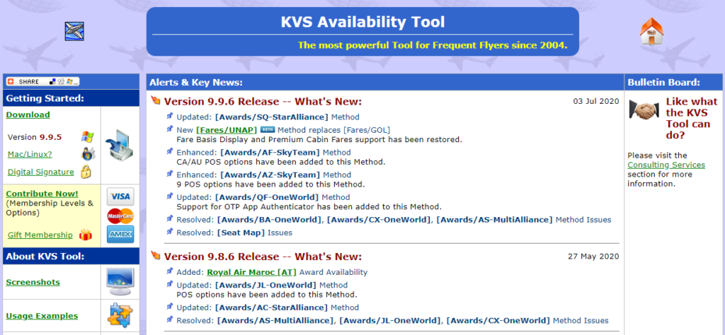 KVS Tool now shows exact Singapore Airlines award space - The MileLion