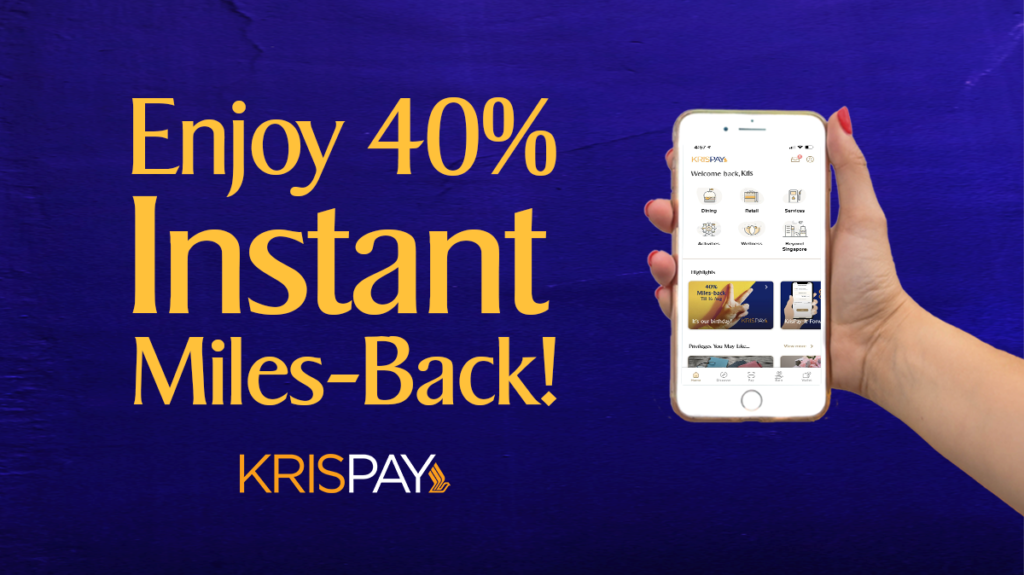 KrisPay offering largest-ever 40% milesback promotion: Is it worth it ...