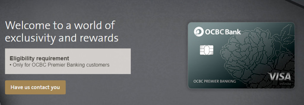 OCBC launches Premier Banking Visa Infinite Card- the Titanium Rewards ...