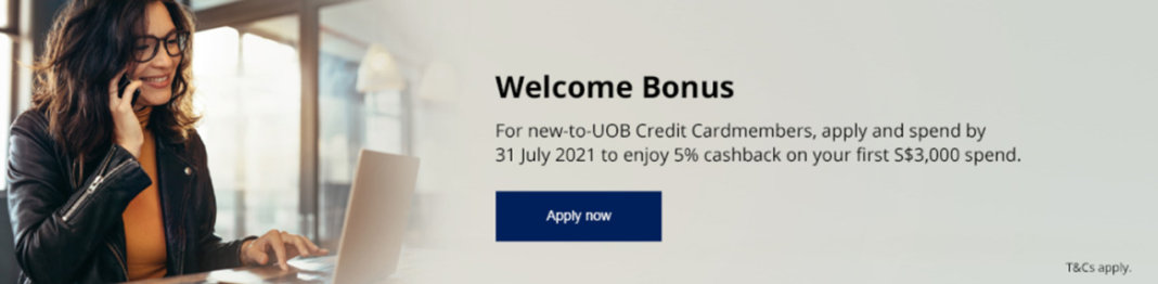 New UOB Absolute Cashback Card: 1.7% cashback with no caps, no ...