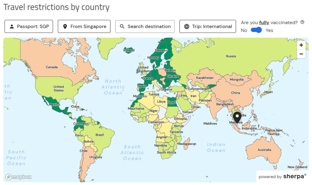Singapore plans to lift SHN for vaccinated travellers from September ...