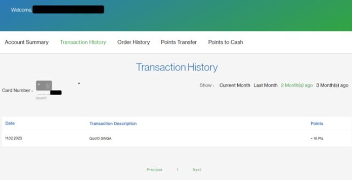 How to check credit card points breakdowns - The MileLion