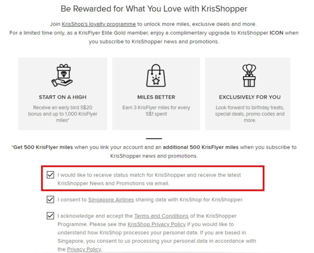 KrisShopper launch: Get an easy 1,000 KrisFlyer miles & S$20 voucher ...