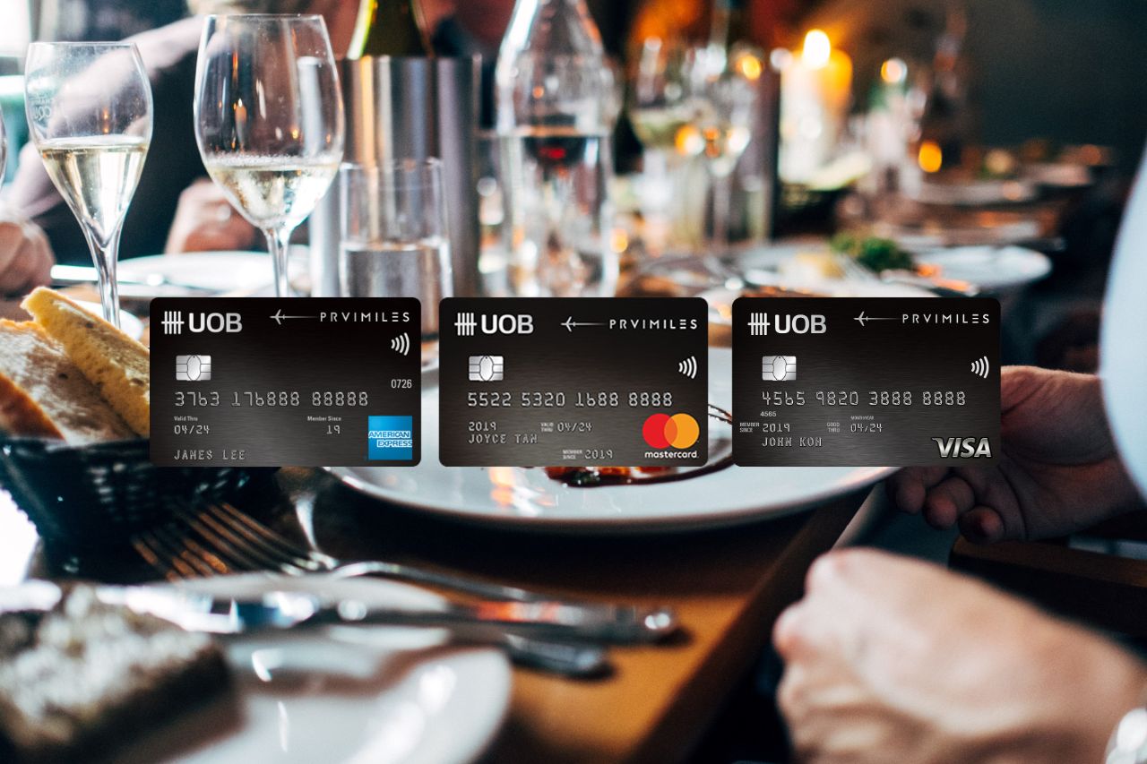 UOB PRVI Miles Cards offering 5 mpd on overseas dining and shopping ...