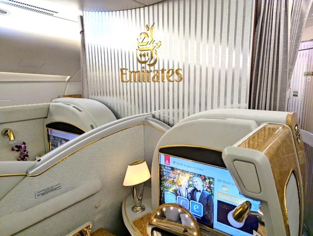 Review: Emirates A380-800 First Class (SIN-DXB) - The MileLion