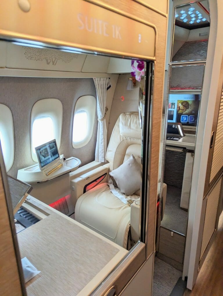 Review: Emirates B777-300ER New First Class (DXB-GVA) - The MileLion