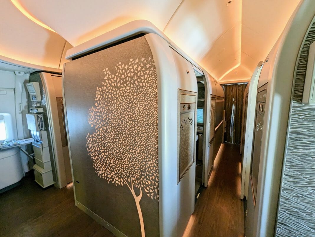 Review: Emirates B777-300ER New First Class (DXB-GVA) - The MileLion