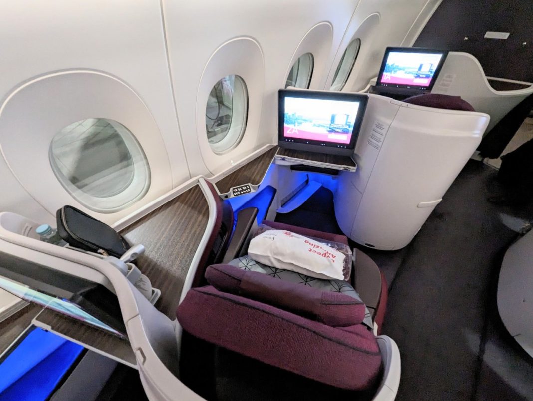 Review: Qatar Airways A350-900 Business Class (DOH-SIN) - The MileLion