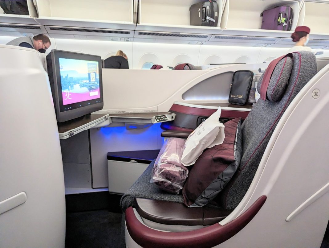 Review: Qatar Airways A350-900 Business Class (DOH-SIN) - The MileLion