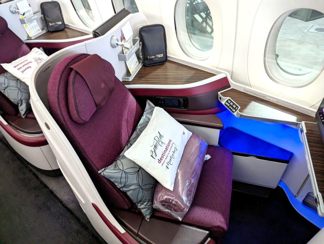 Review: Qatar Airways A350-900 Business Class (DOH-SIN) - The MileLion