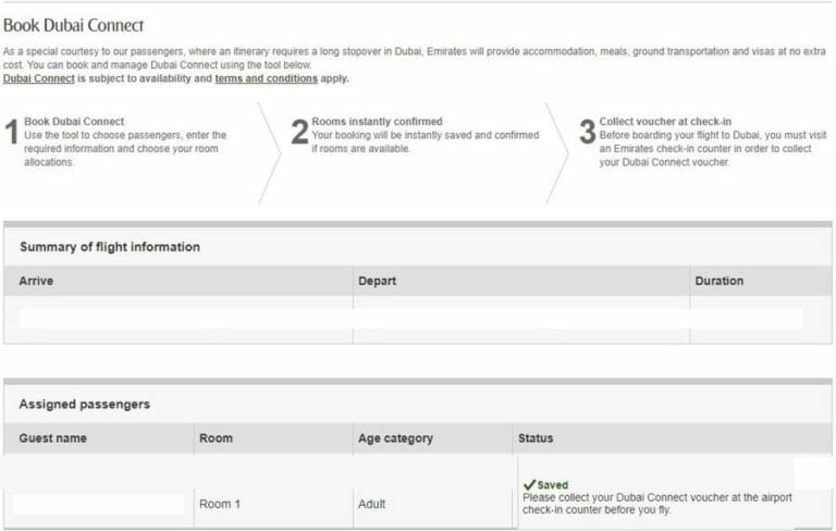 Review: Emirates Dubai Connect Experience - The MileLion