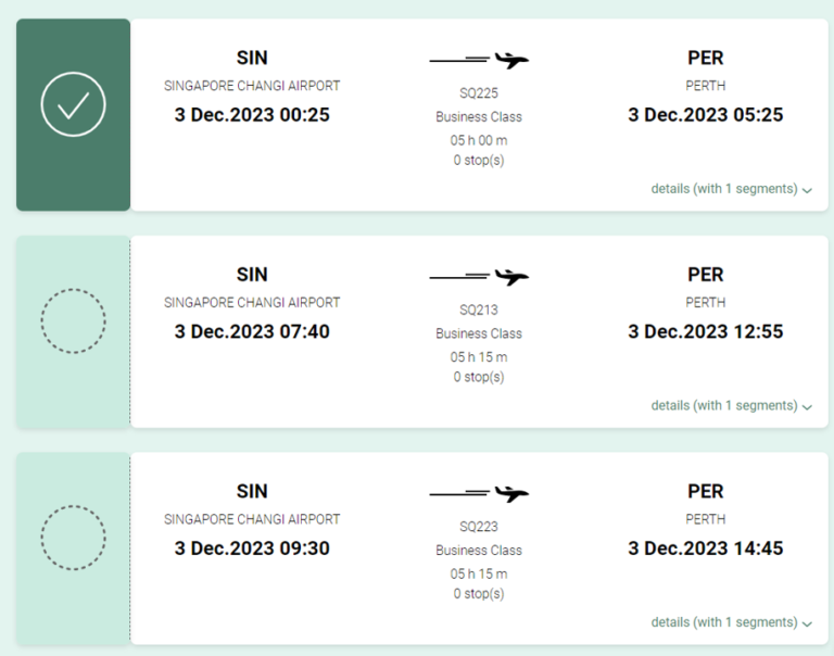 Can't find Singapore Airlines award space? Try looking outside ...