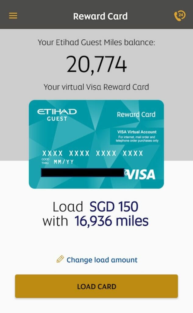 Etihad Guest Reward Card: A way to cash out your miles (literally ...