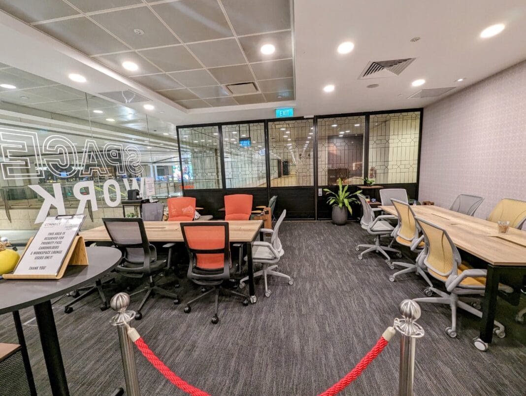 CONNECT at Changi Lounge Review: A coworking space on Priority Pass ...