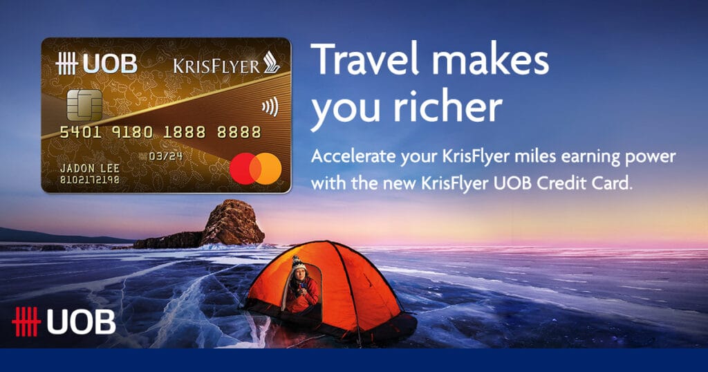 How does the KrisFlyer UOB Credit Card's Accelerated Miles feature work ...