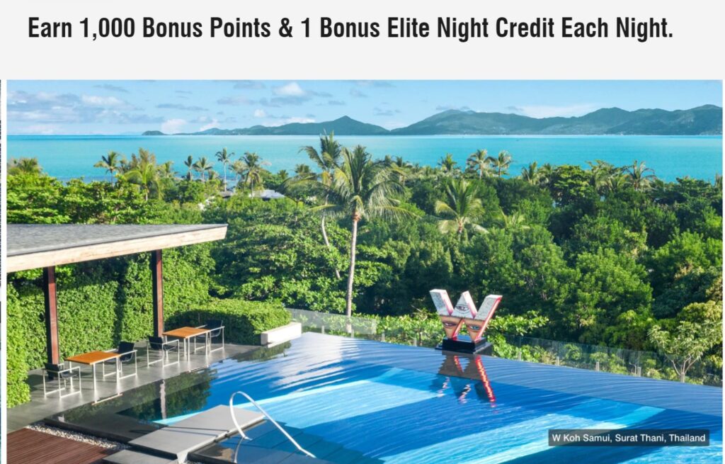Marriott Bonvoy offering double elite nights and 1,000 bonus points per ...