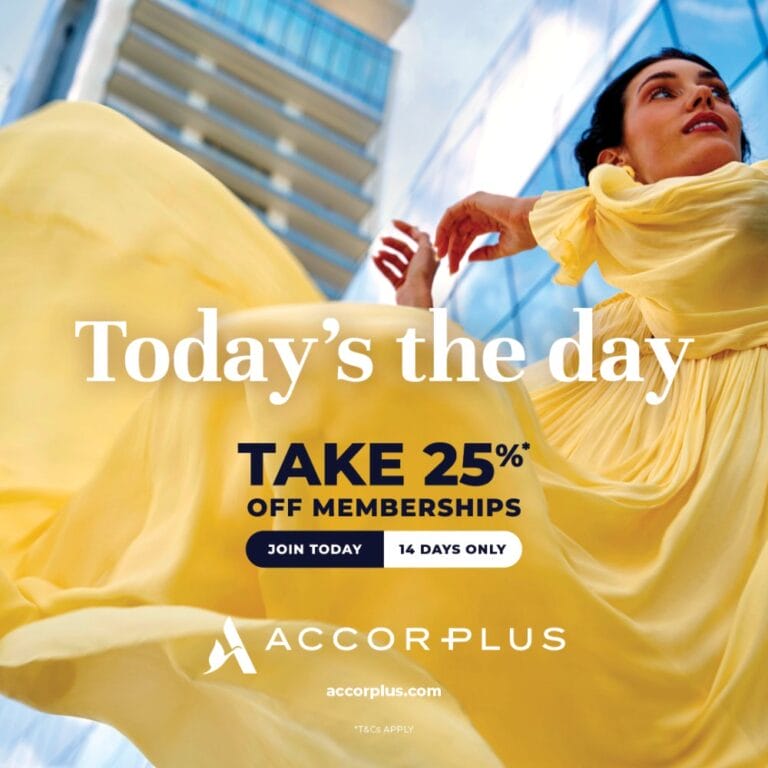 Accor Plus offering 25% discount on memberships - The MileLion