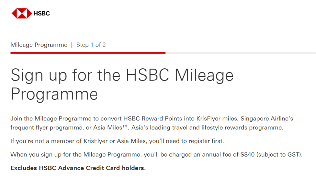 HSBC offering full refund of Mileage Programme annual fee - The MileLion