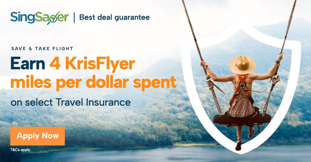 Extended: Earn 4 mpd on travel insurance policies with SingSaver - The ...