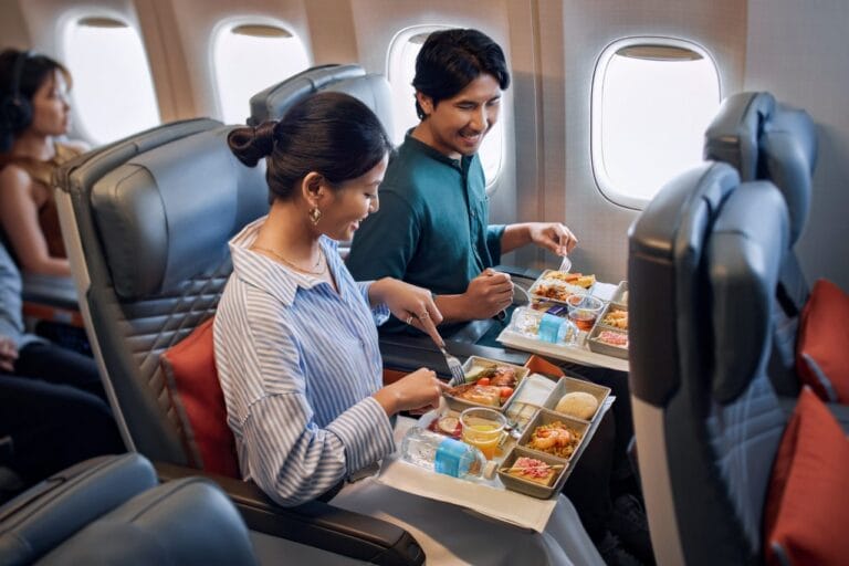 Singapore Airlines Premium Economy gets new dining options, wines ...
