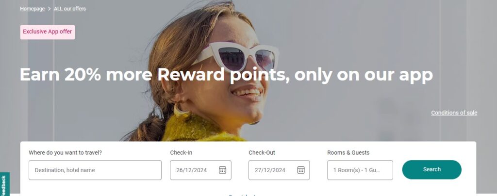 Accor Live Limitless offering 20% bonus points for app bookings - The ...