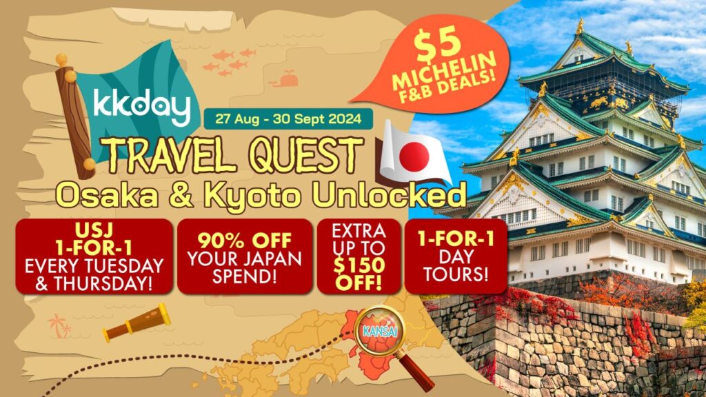 KKday Kansai sale: 1-for-1 Universal Studios Japan tickets, tours ...