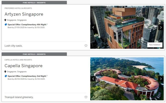 Guide: American Express Fine Hotels & Resorts programme - The MileLion