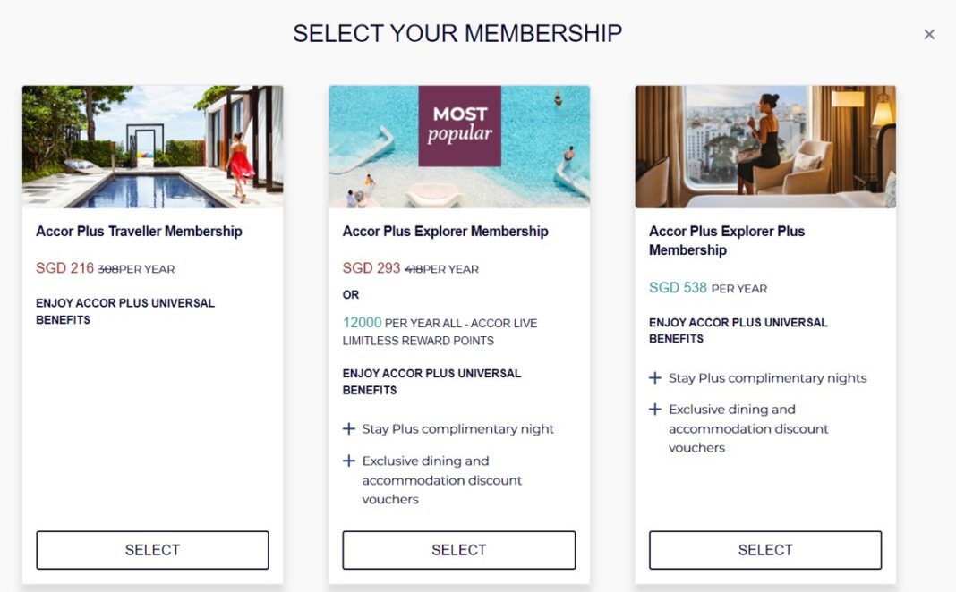 Accor Plus offering 3,000 bonus points for new members - The MileLion