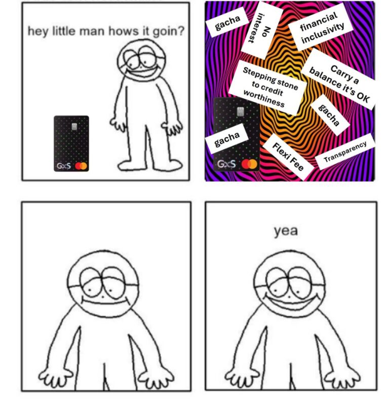 GXS FlexiCard Review: Financial inclusivity through...gacha and ...