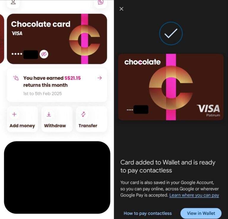 Chocolate Visa Card: Earn 2 Max Miles per S$1 on virtually everything ...