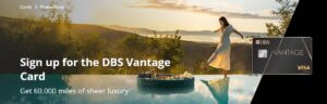 Extended: DBS Vantage Card 60,000 miles welcome offer - The MileLion