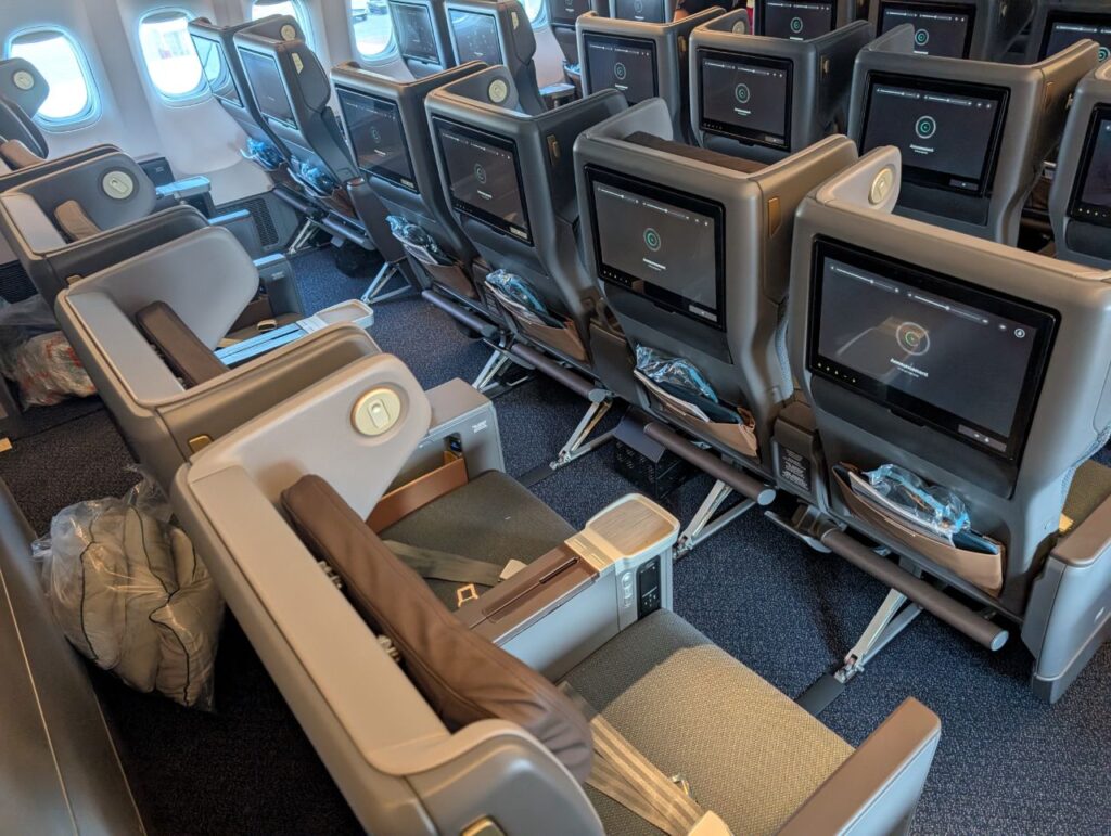 Review: Cathay Pacific B777-300ER New Premium Economy Class (SIN-HKG ...