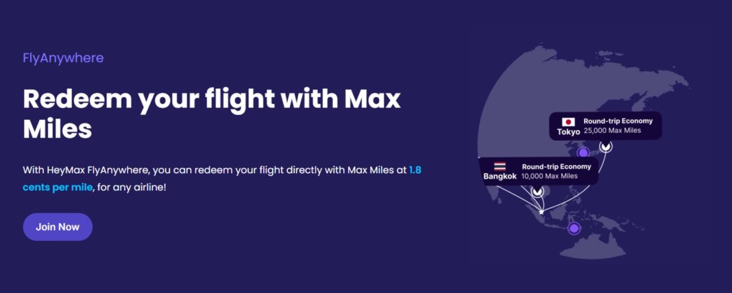 HeyMax FlyAnywhere guide: Redeem Max Miles for any seat, any airline ...