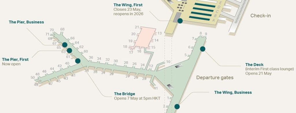 Cathay Pacific converts The Deck into a First Class lounge - The MileLion