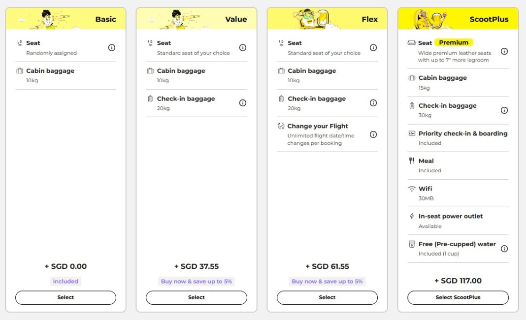 Rumour: Scoot to introduce fixed-price award chart - The MileLion