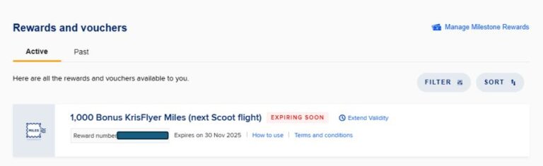 Complete Guide: Singapore Airlines KrisFlyer Milestone Rewards - The ...