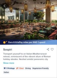 Kris+ Miles Rush: Earn up to 10 mpd at 26 dining and retail partners ...