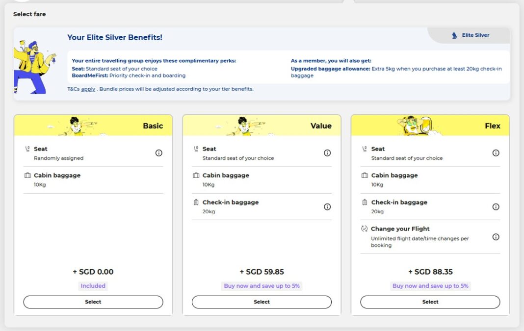 New Scoot award chart: Redeem flights from just 1,500 KrisFlyer miles ...