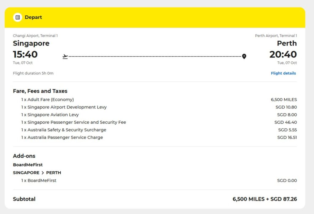 New Scoot award chart: Redeem flights from just 1,500 KrisFlyer miles ...