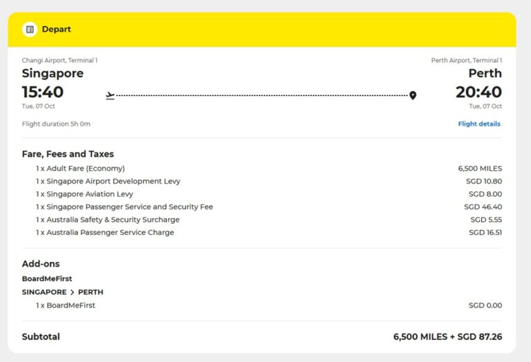 New Scoot award chart: Redeem flights from just 1,500 KrisFlyer miles ...