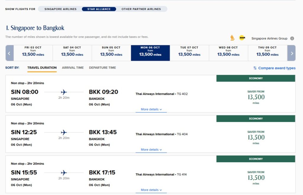 KrisFlyer devalues Star Alliance award chart, nerfs "free ride" perk ...