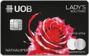 How do you qualify for a UOB Lady's Solitaire Metal Card? - The MileLion